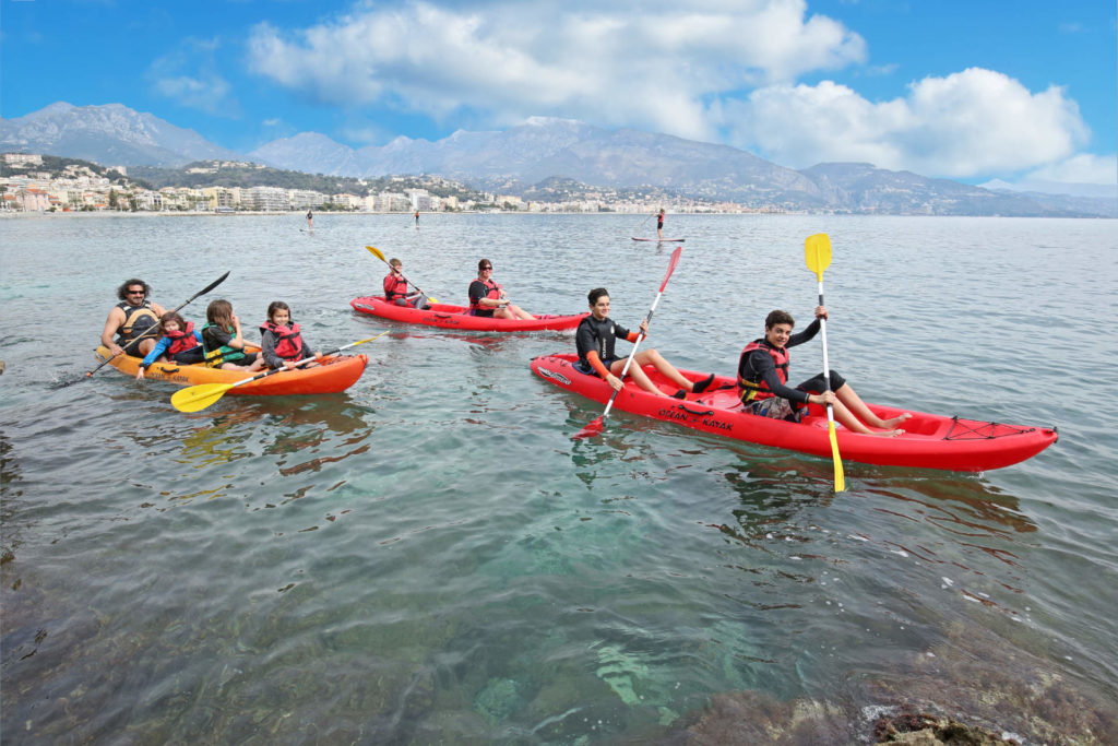 Kayak de Mer - Côte d'Azur - Nice - Monaco - Antibes - 06